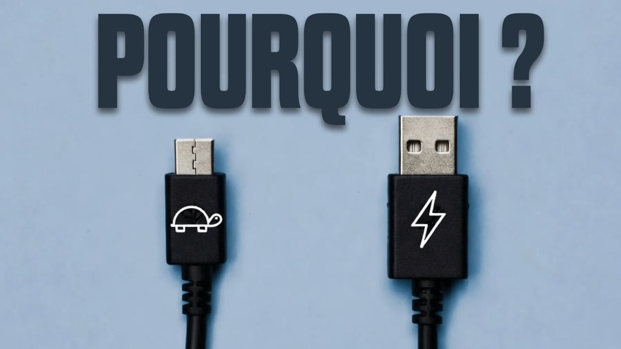 Le secret caché dans les câbles USB : voici pourquoi votre téléphone ...