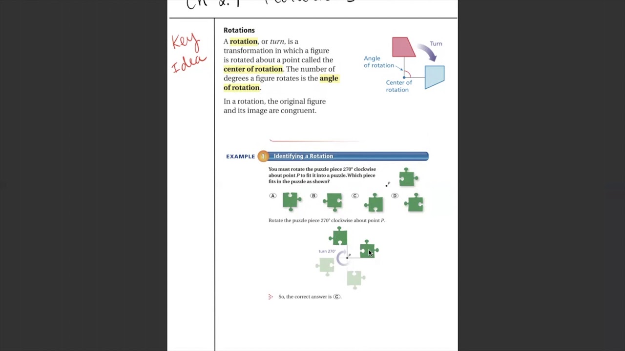 Lesson 2-4: Rotations - YouTube