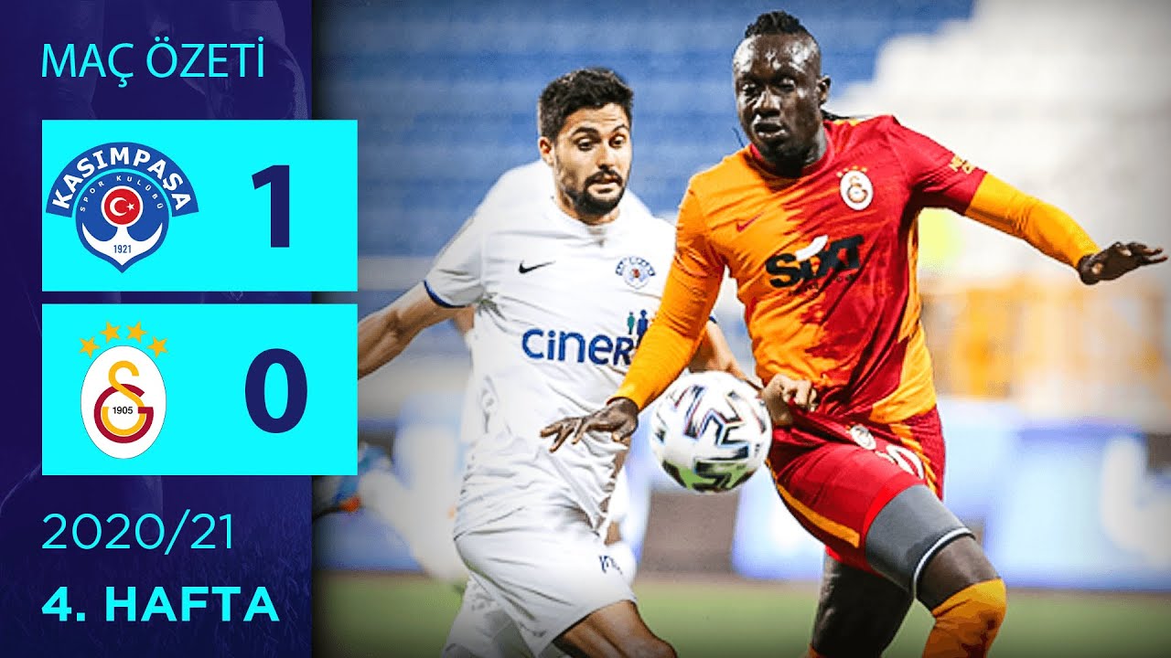 ÖZET: Kasımpaşa 1-0 Galatasaray | 4. Hafta - 2020/21 - YouTube