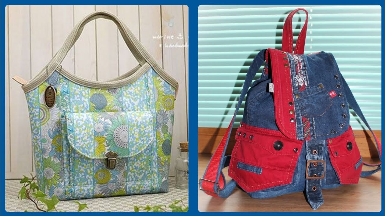 Creative Denim reuse hangs collection - YouTube