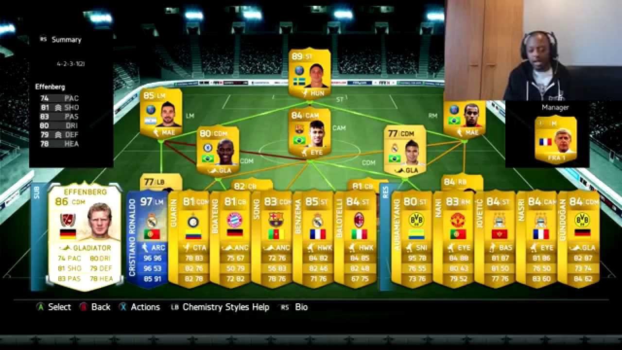 FIFA 14 LEGEND PINK SLIPS - EFFENBERG | FIFA 14 ULTIMATE TEAM - YouTube