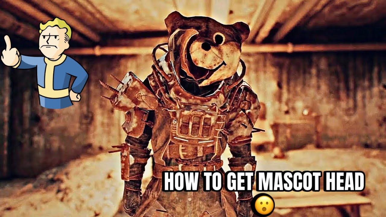 Fallout 4: HOW TO GET LEGENDARY “MASCOT HEAD” - YouTube