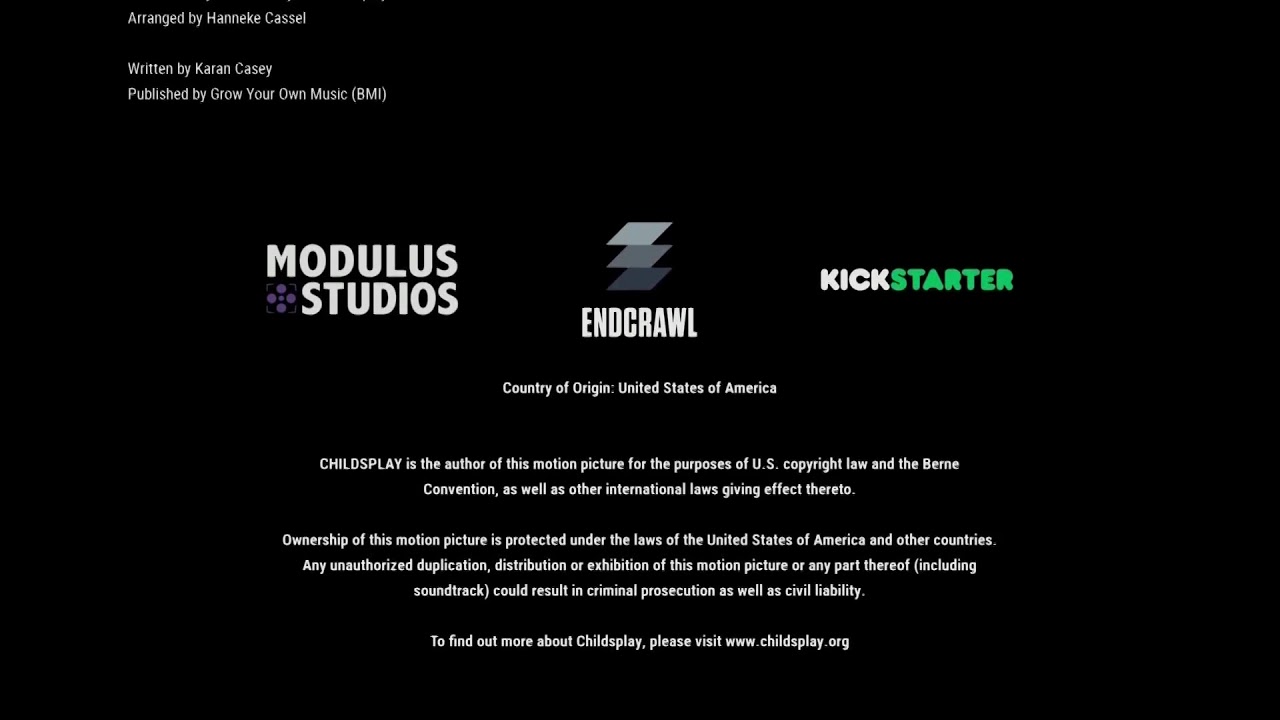Modulus Studios/Endcrawl/Kickstarter/American Public Television (2020) - YouTube