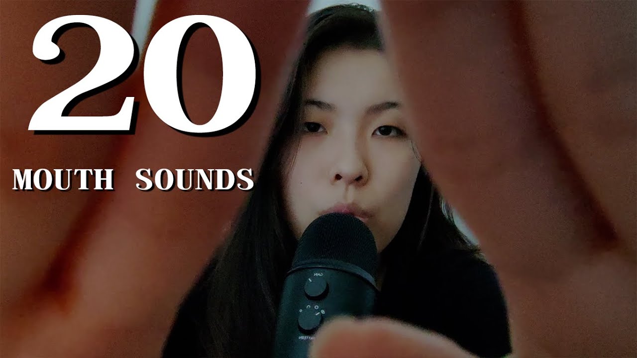ASMR 20 MOUTH SOUNDS in 1 MINUTE (fast) - YouTube