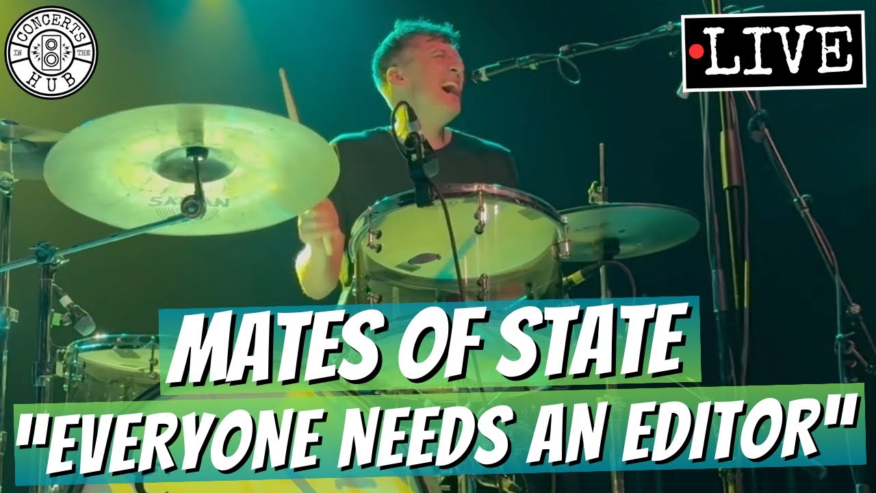 Mates of State "Everyone Needs an Editor" - YouTube