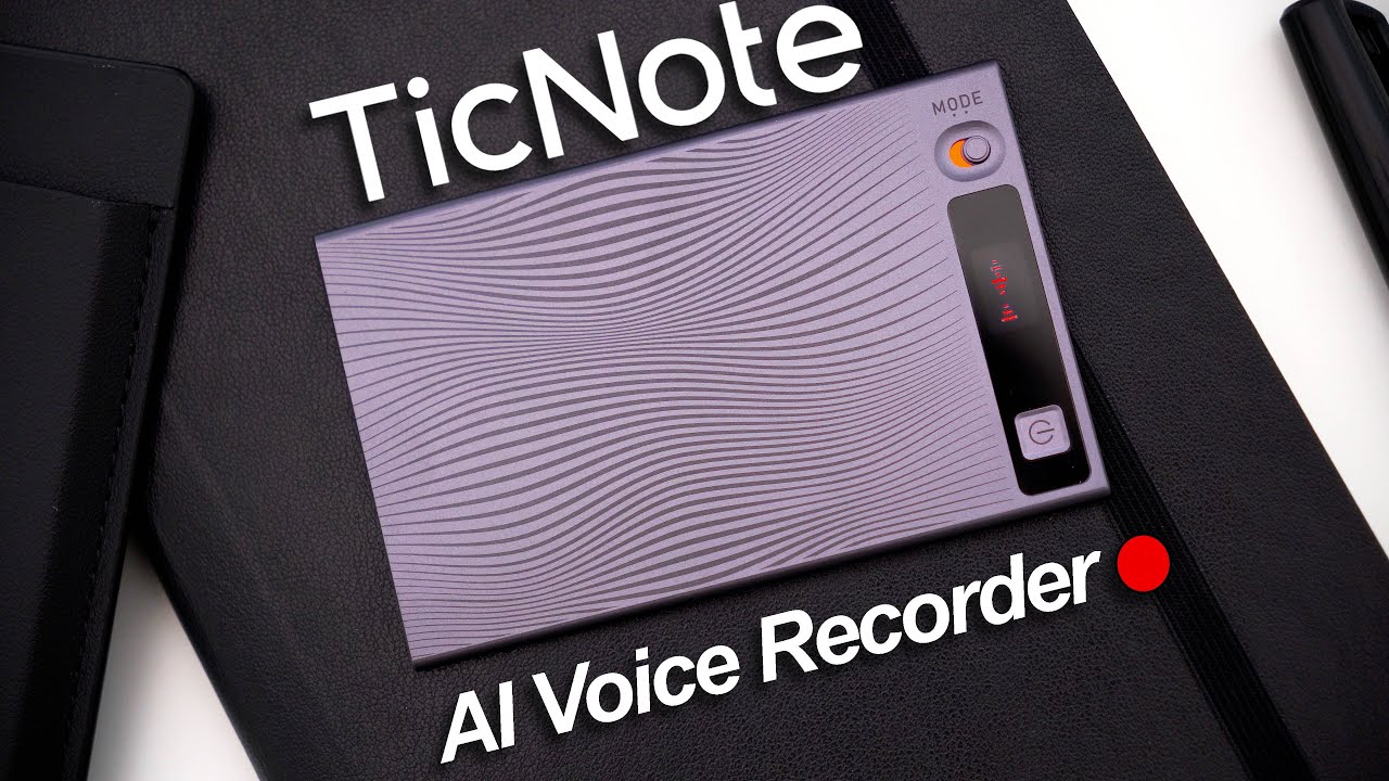 Stop Using Your Phone! Mobvoi TicNote AI Voice Recorder 🎤 - YouTube