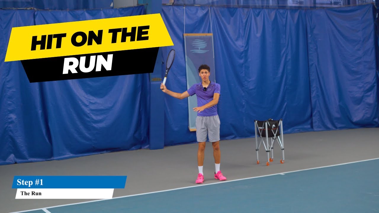 How To NEVER MISS A Forehand On The Run In 2 Steps - YouTube