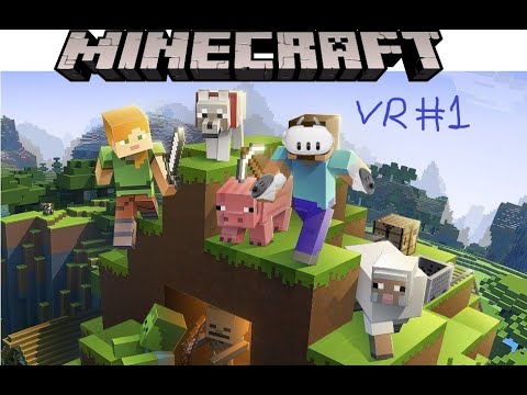 Minecraft VR Playthrough #1| Vivecraft mod - YouTube