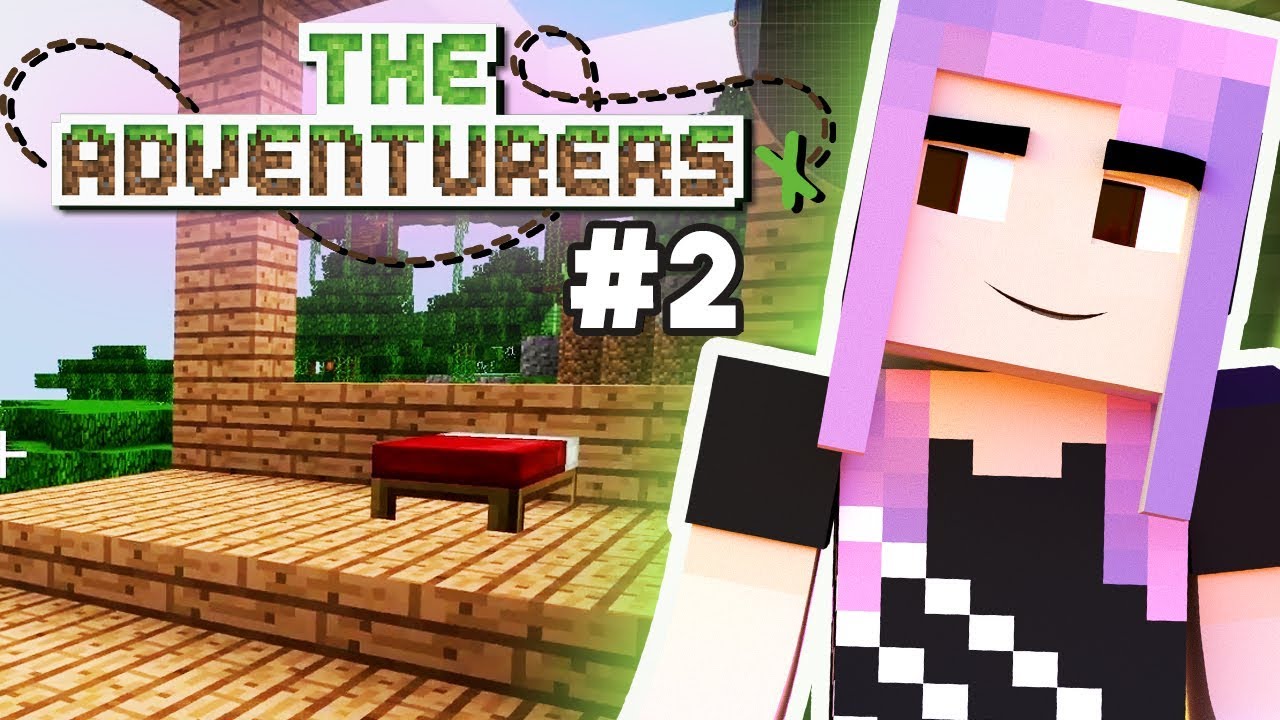 Minecraft - HOUSE ON A MOUNTAIN | The Adventurers #2 - YouTube