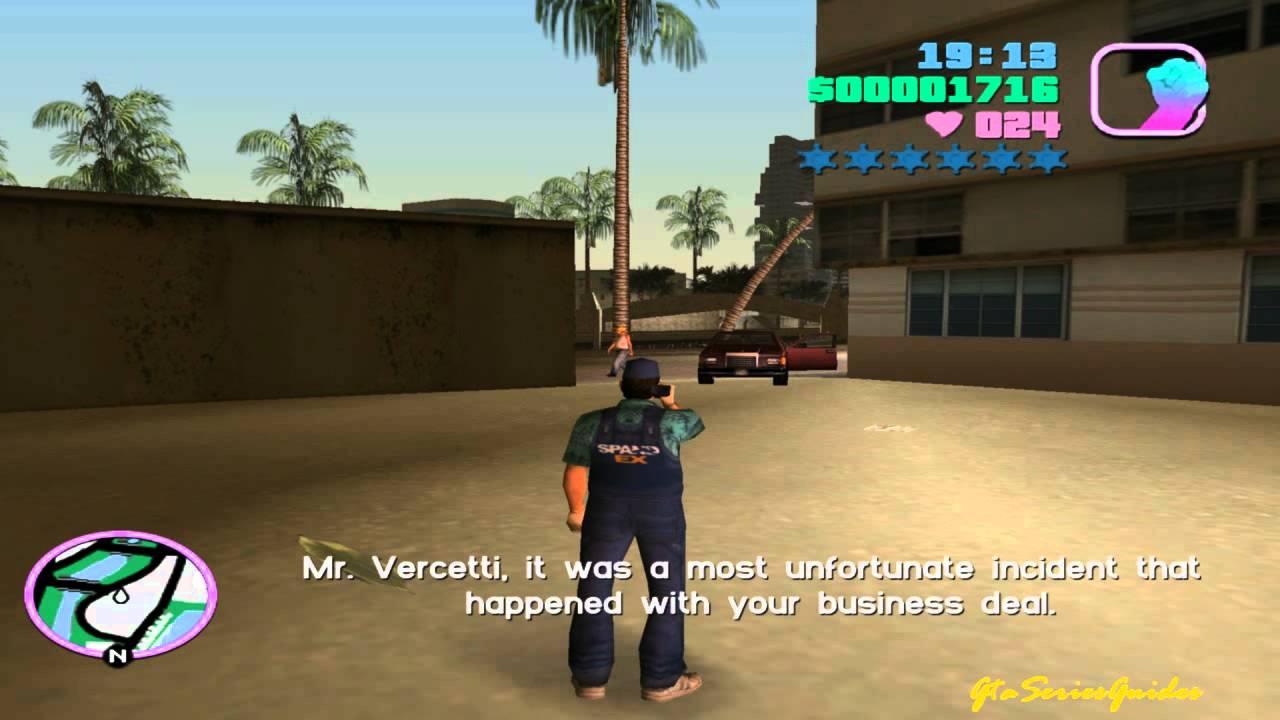 GTA: Vice City Phone Call #3 - YouTube