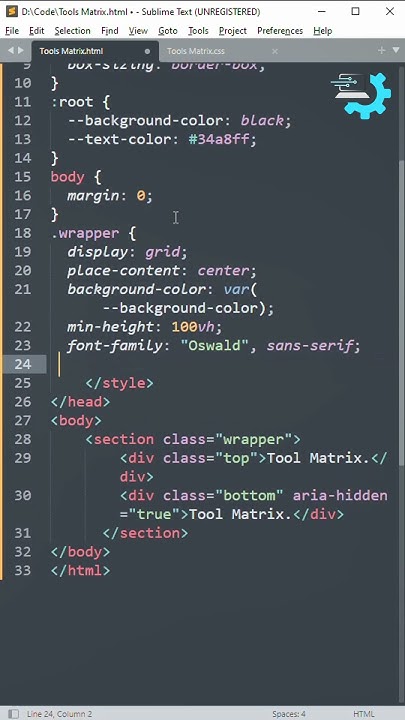 Sliced Text Effect Using HTML and CSS - YouTube