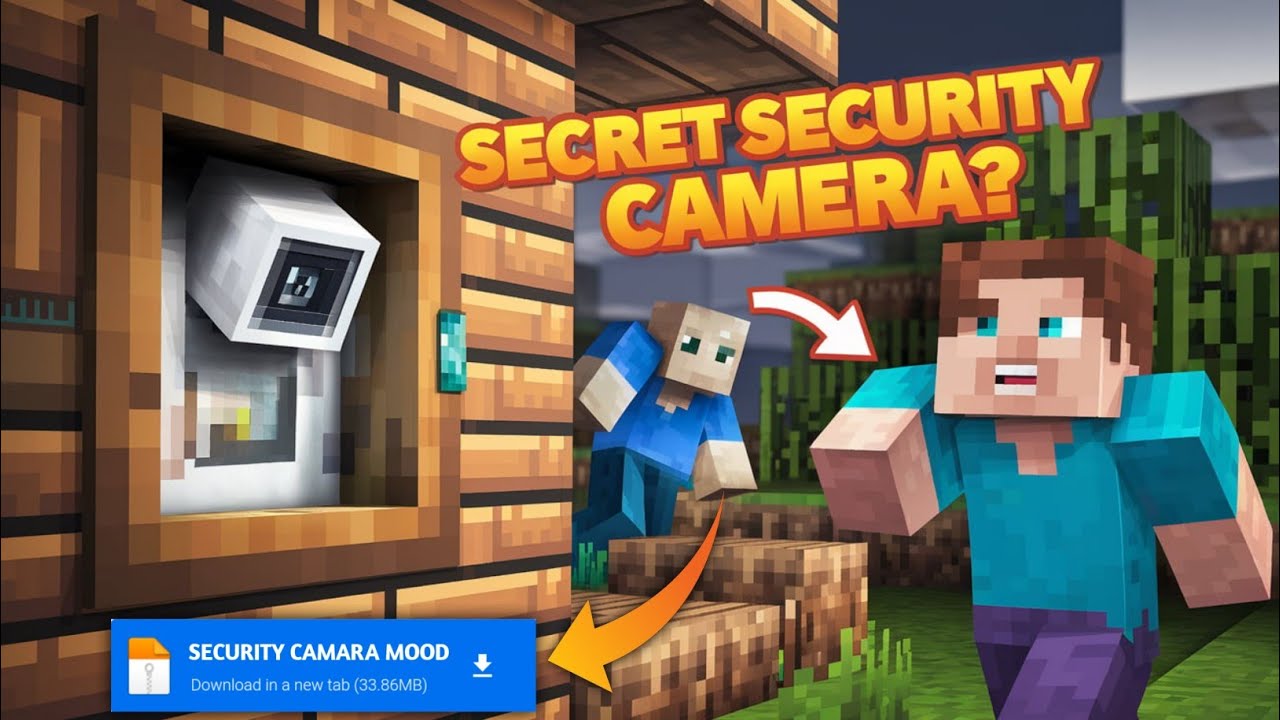 Install Security Cameras in Minecraft PE Like a Pro (Step-by-Step ...