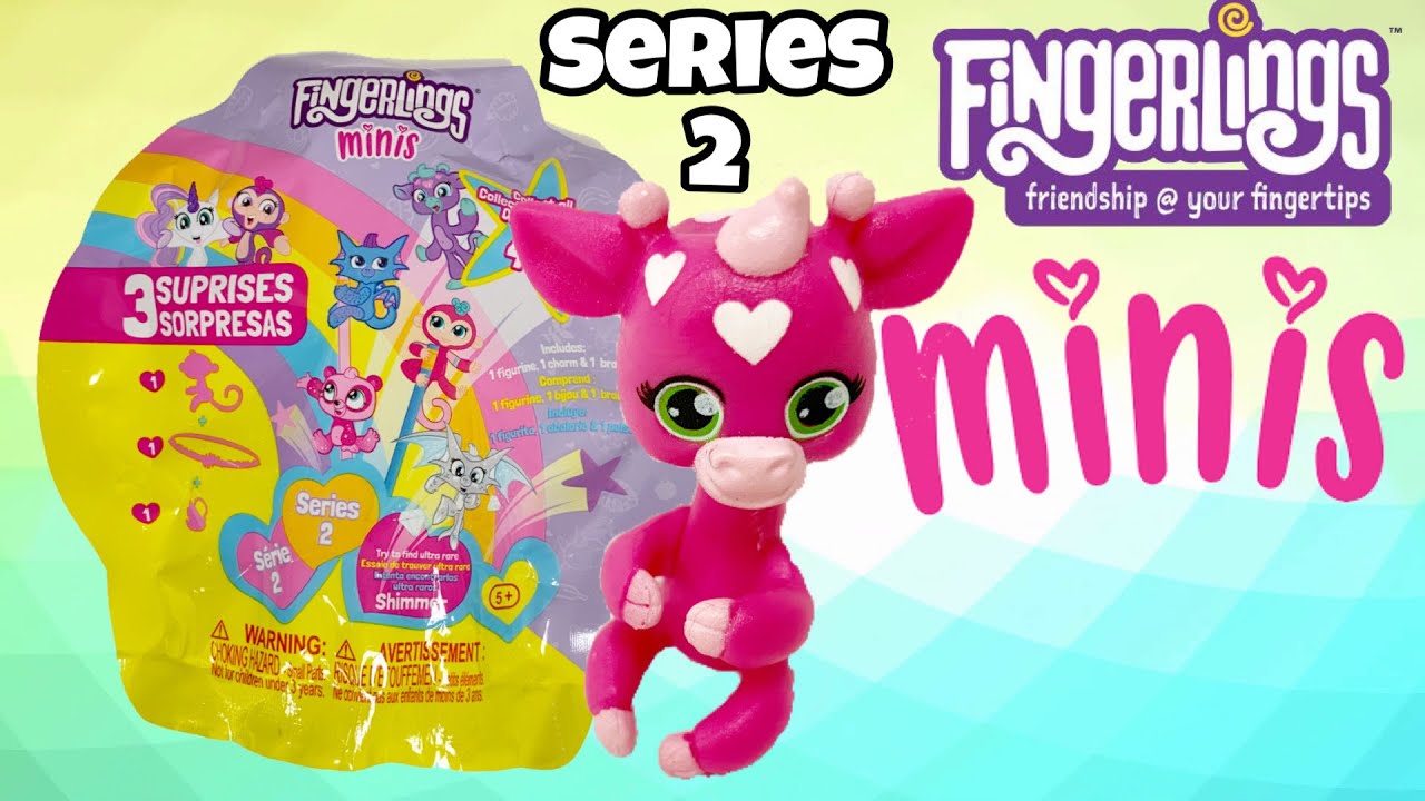 Fingerlings Minis SERIES 2 | Dragons, Giraffes, Unicorns and Pandas ...