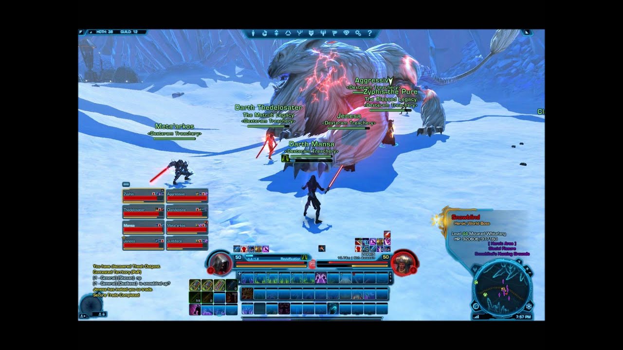 World Bosses Gargath and Snowblind Hoth - YouTube
