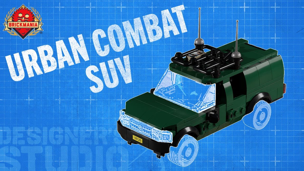 Urban Combat SUV - Brickmania Designers Studio - YouTube