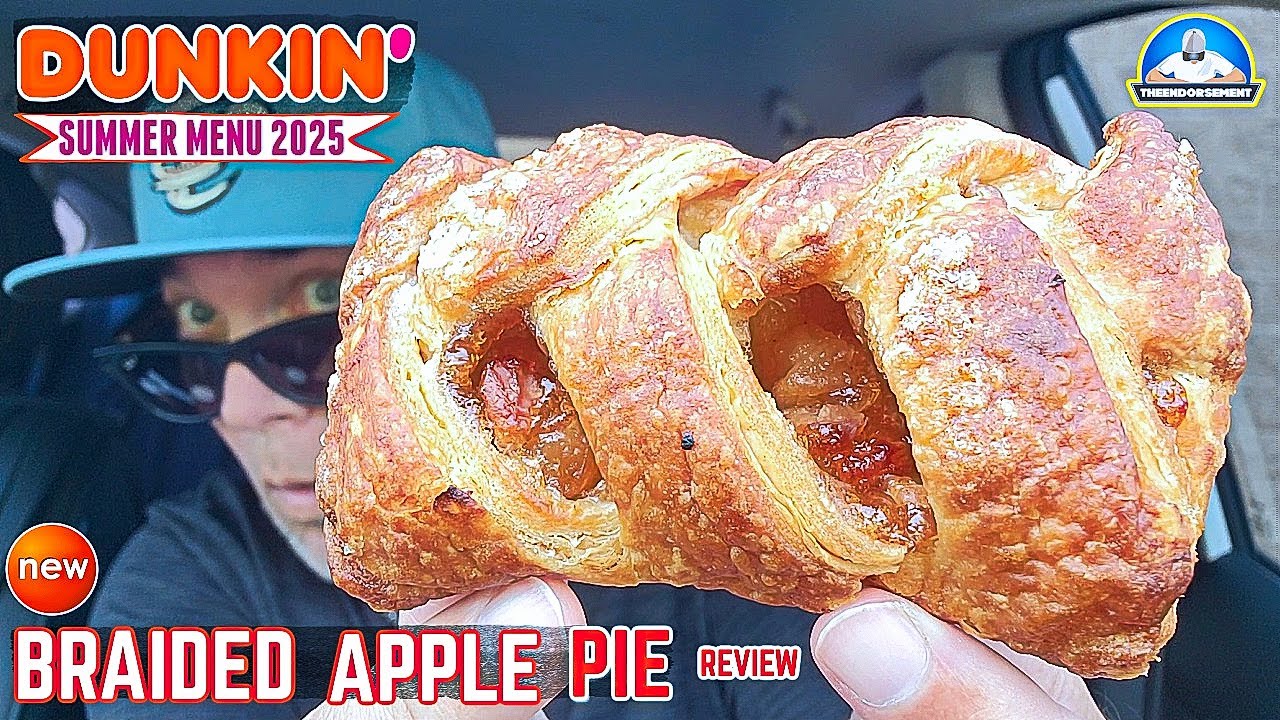Dunkin'® Braided Apple Pie Review! 🍎🥧 | NEW Summer Menu ...