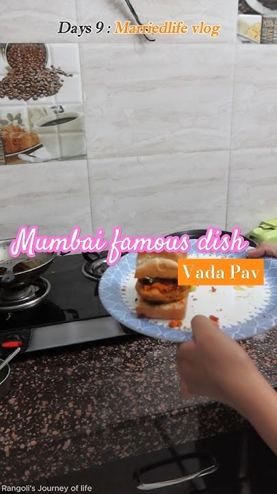 Days 9 : Married life Vlog/let's make vada pav at home🍃 #viralvideos #trending #youtubeshorts # ...