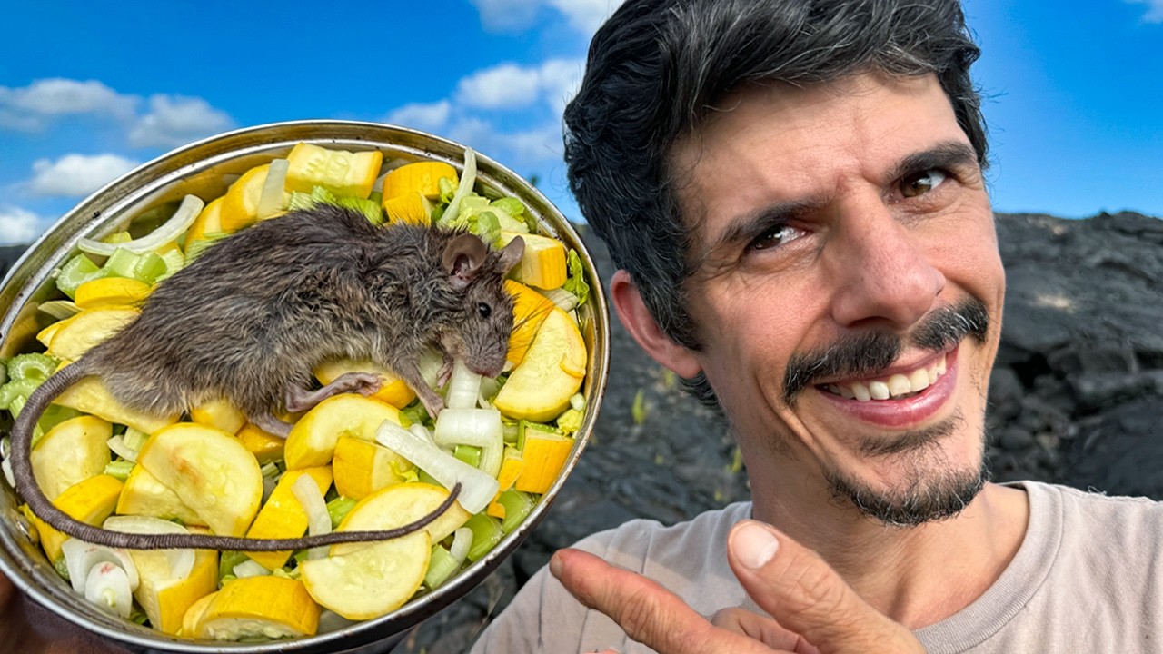 3 Days Eating Invasive Rat Soup and Camping in Hawaii - YouTube