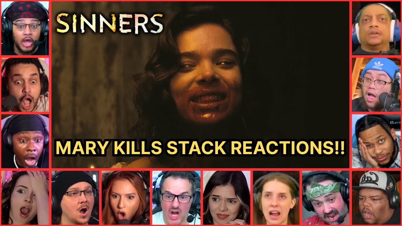 Reactors Reacting To Stack Death | SINNERS Movie Reaction Mashup - YouTube