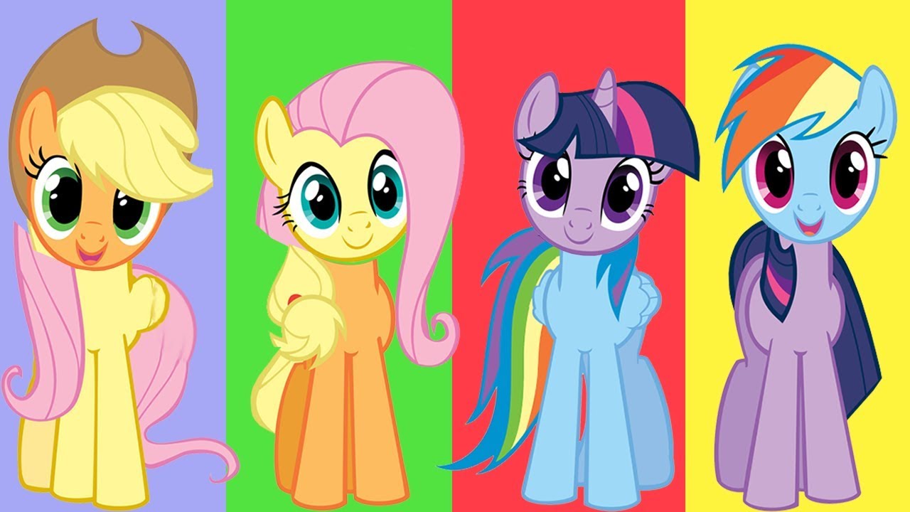 Wrong Heads My Little Pony Witchcraft. Learning Cartoon games for kids ...