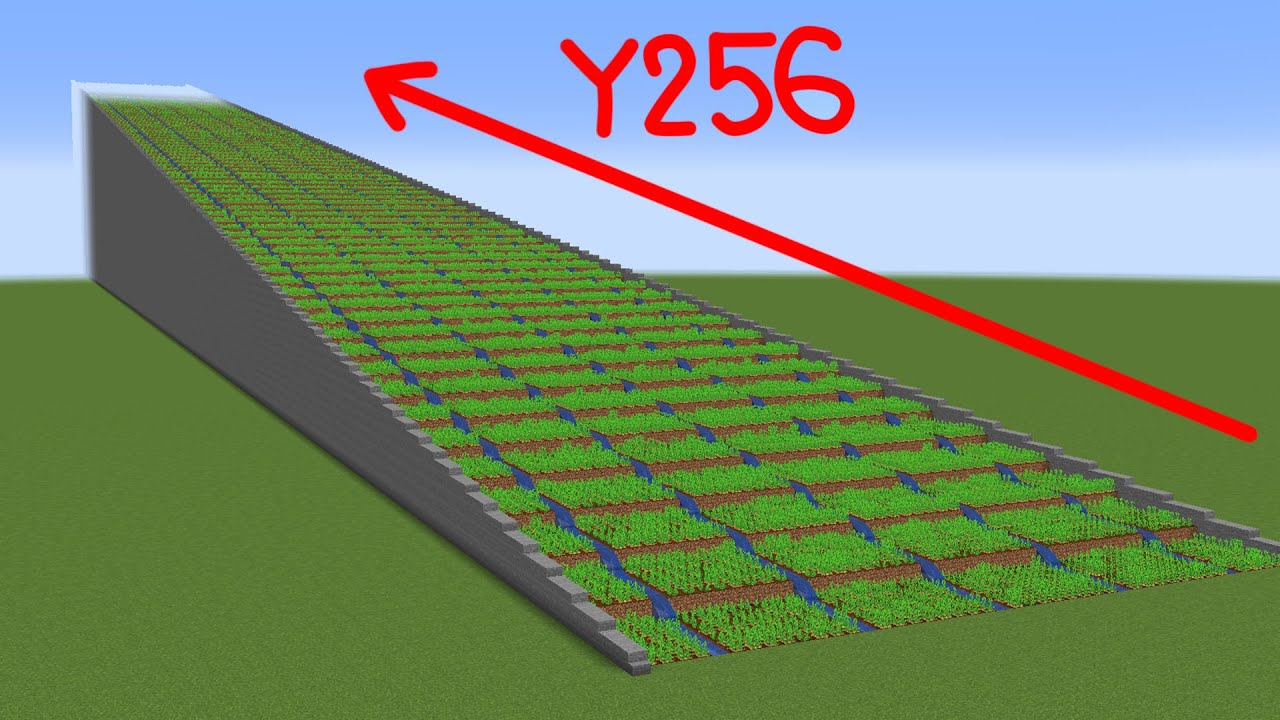 largest potato farm in minecraft - YouTube