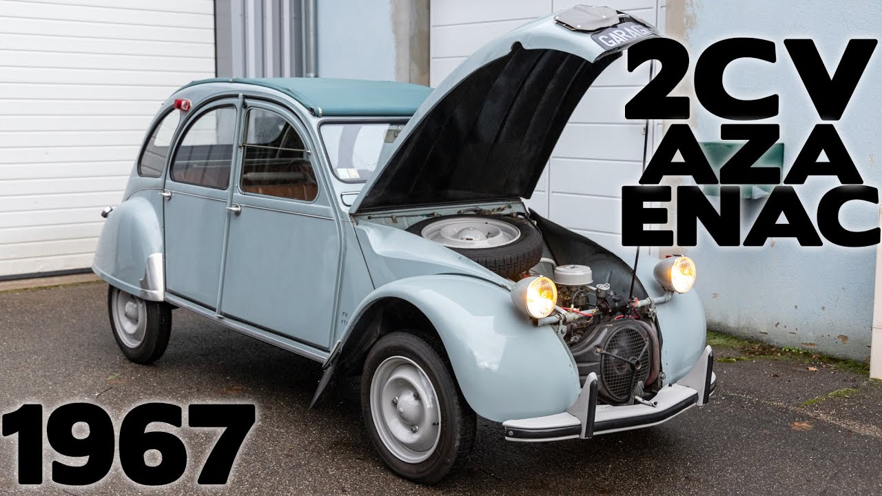 La berline commerciale : la 2CV AZA "kit ENAC" (et plein d'autres ...