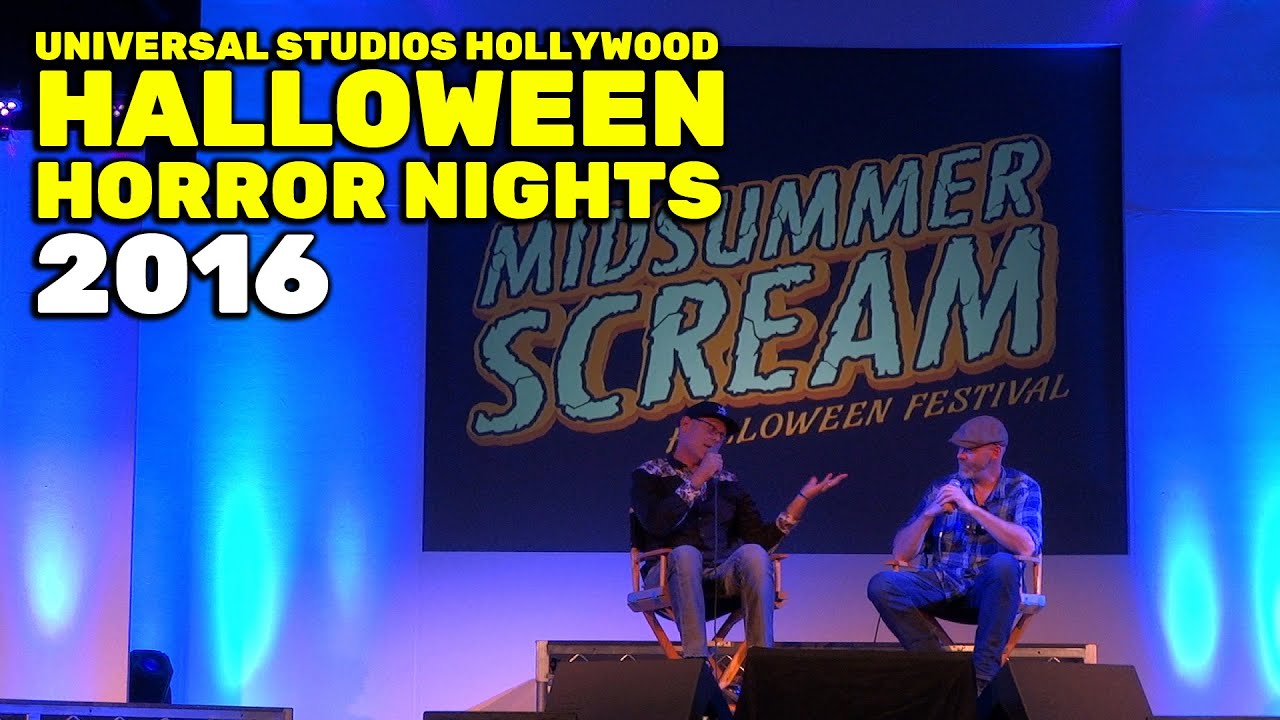 Universal Studios Hollywood Halloween Horror Nights FULL PRESENTATION ...