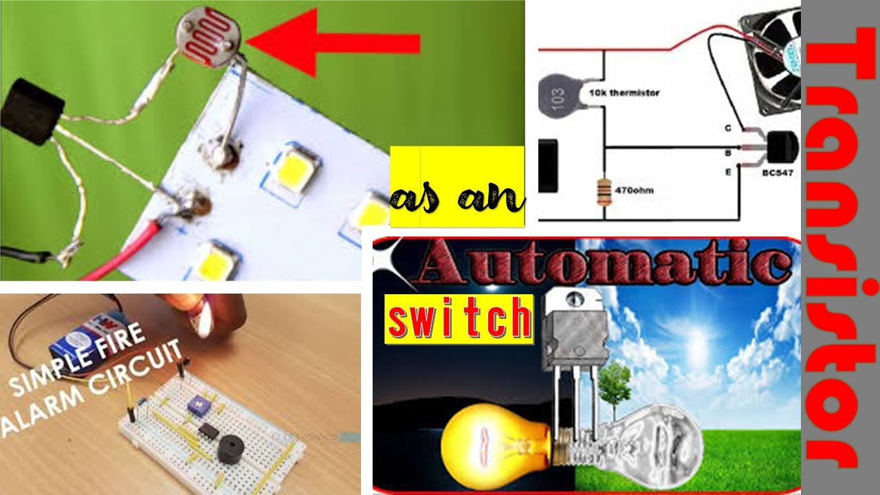F5 Transistor as automatic switch- F4 IGCSE (Electronic) Transistor ...