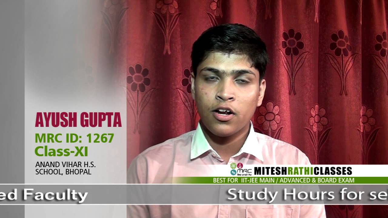 11th and 12th class coaching in Bhopal- Mitesh Rathi Classes - YouTube