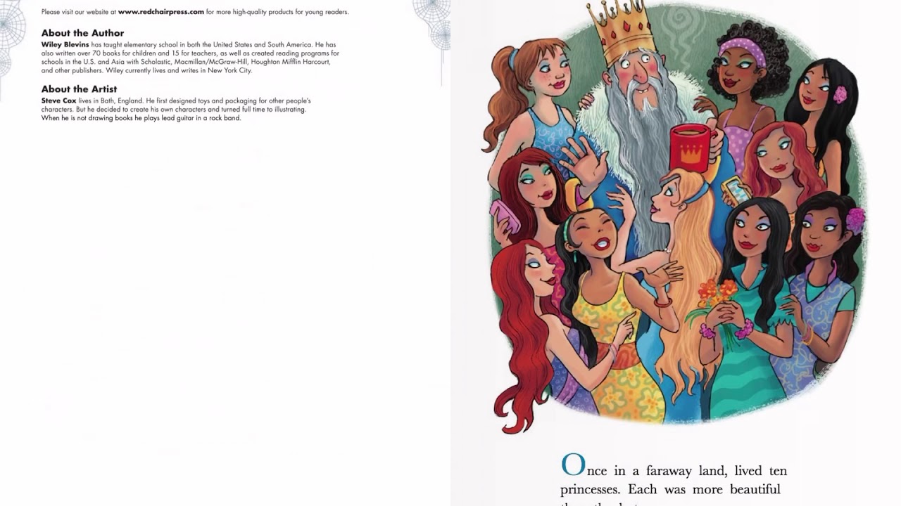 AnBReading_Ten missing princesses - YouTube