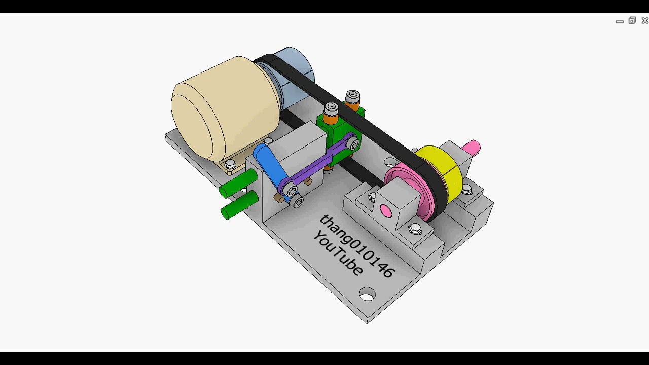 Belt clutch 1b - YouTube