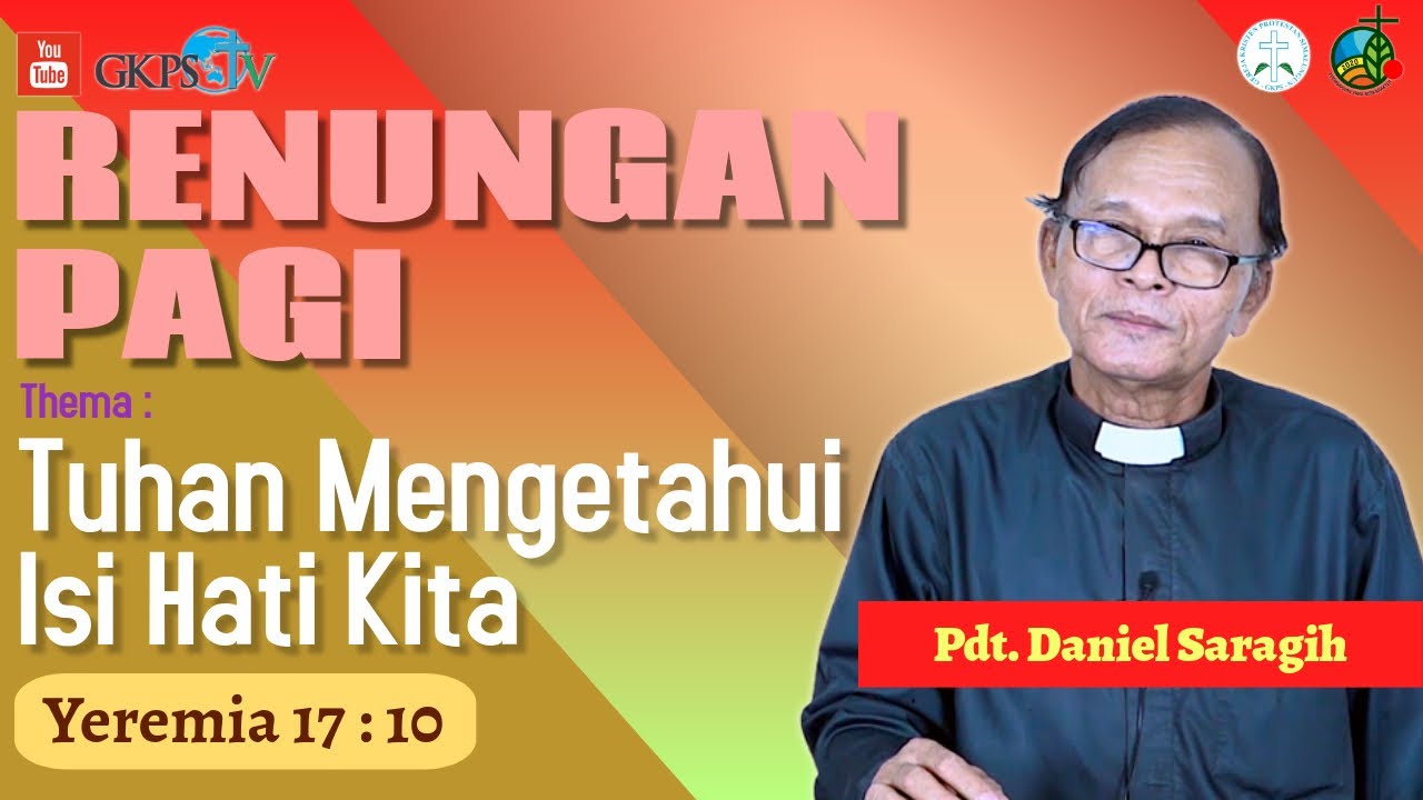 Renungan Pagi Pdt. Daniel Saragih - YouTube