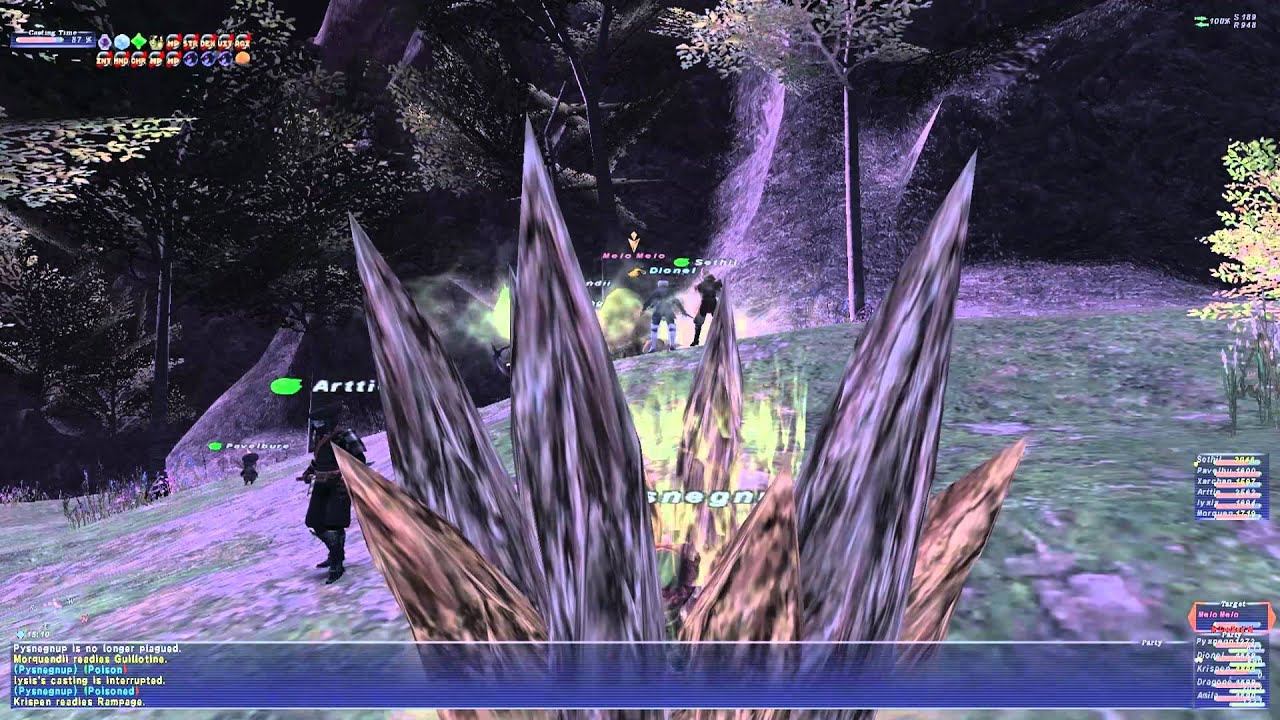 FFXI Abyssea NM "Melo Melo" HD - YouTube