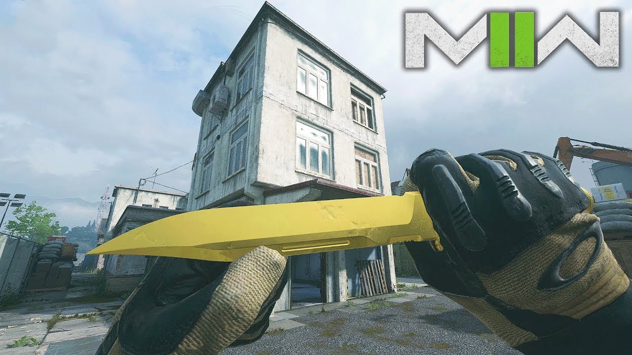 Call of Duty Modern Warfare 2 -- HARD POINT -- RANKED PLAY -- KNIFE ...