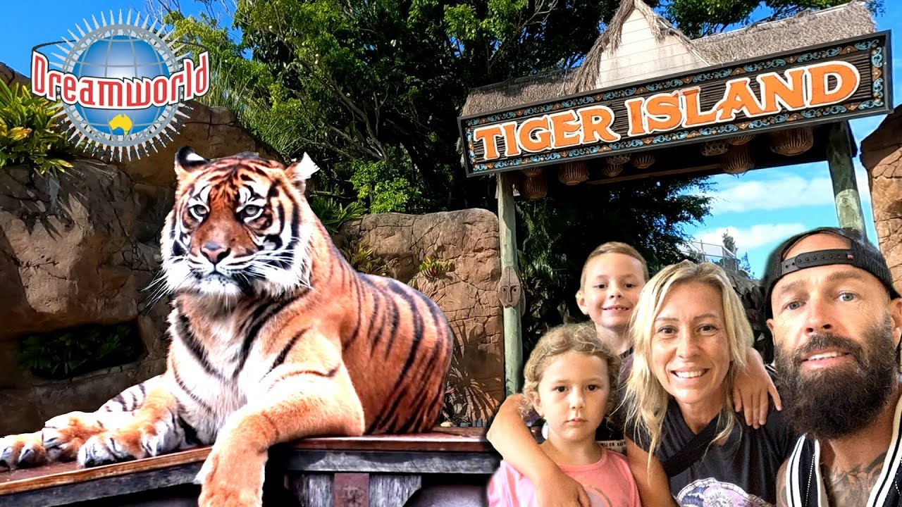 Dreamworld Gold Coast Tiger Island #dreamworldgoldcoast - YouTube