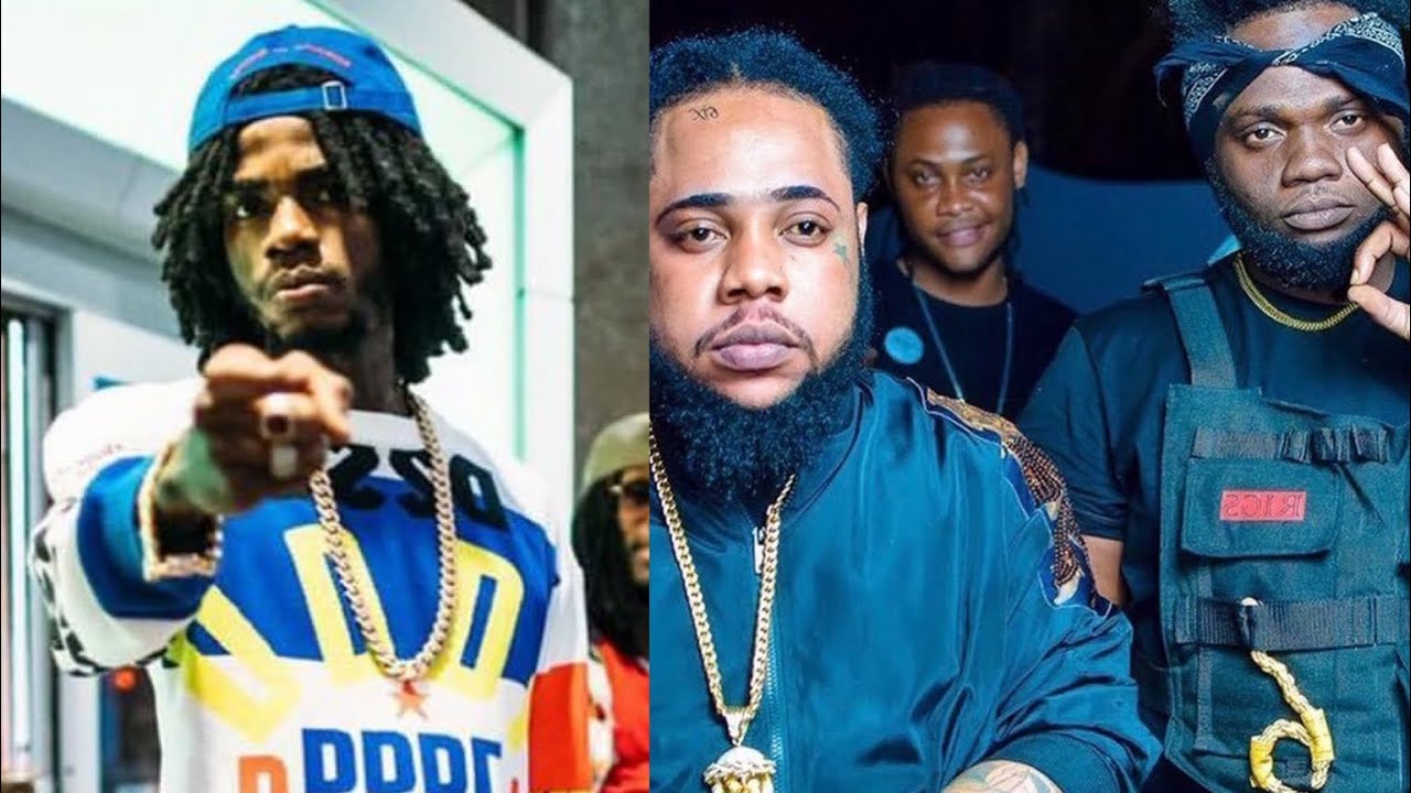 Big fight😱Chronic Law attack selector for playing Alkaline songs on his ...