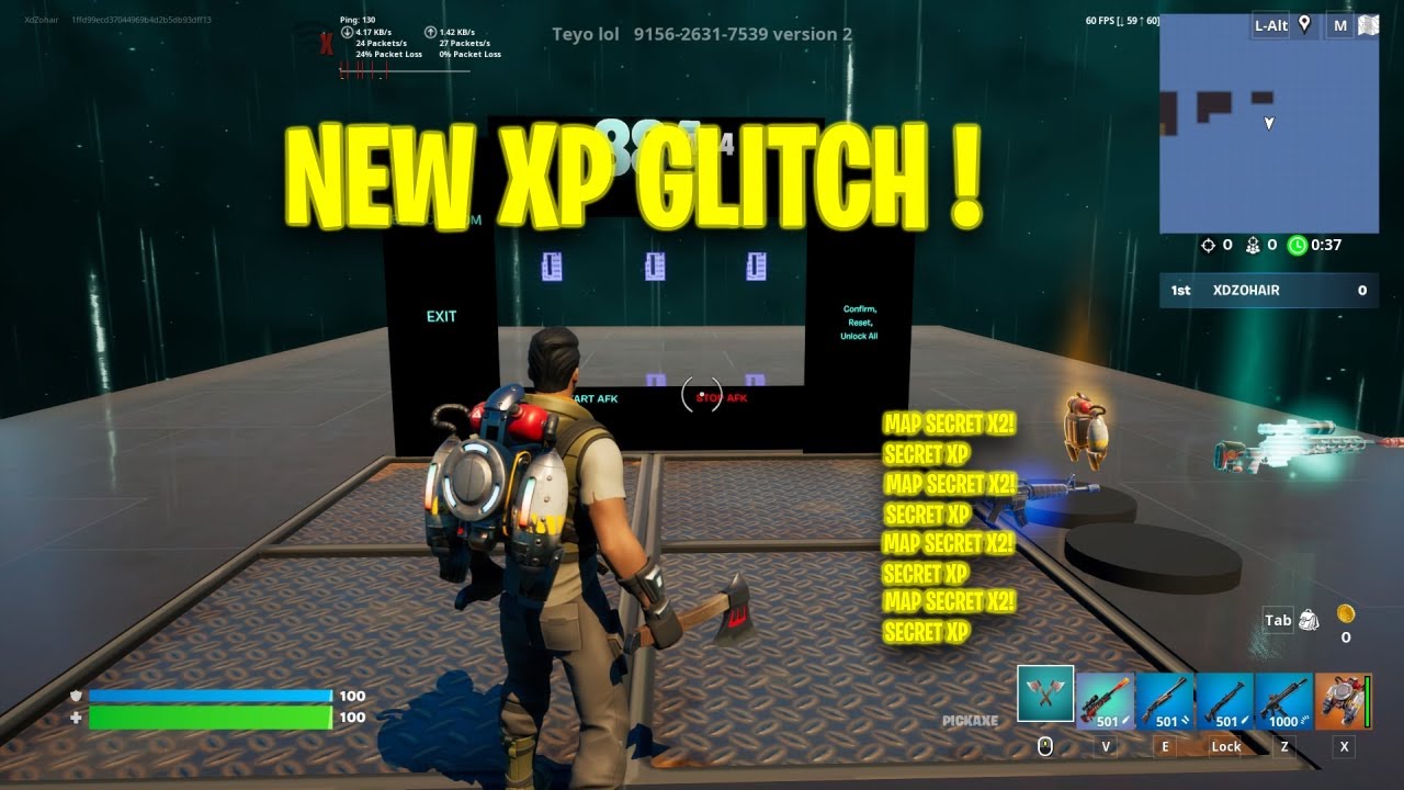 New *Best XP Glitch Map * For Fortnite Chapter 5 Season 1 - Fortnite ...