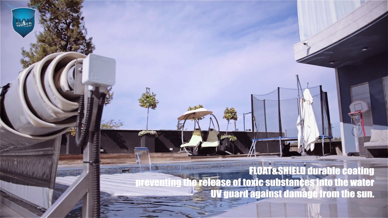 Float&Shield - The ultimate pool cover | By FabricON - YouTube