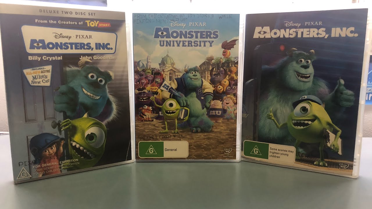 Monsters University Dvd Front Cover