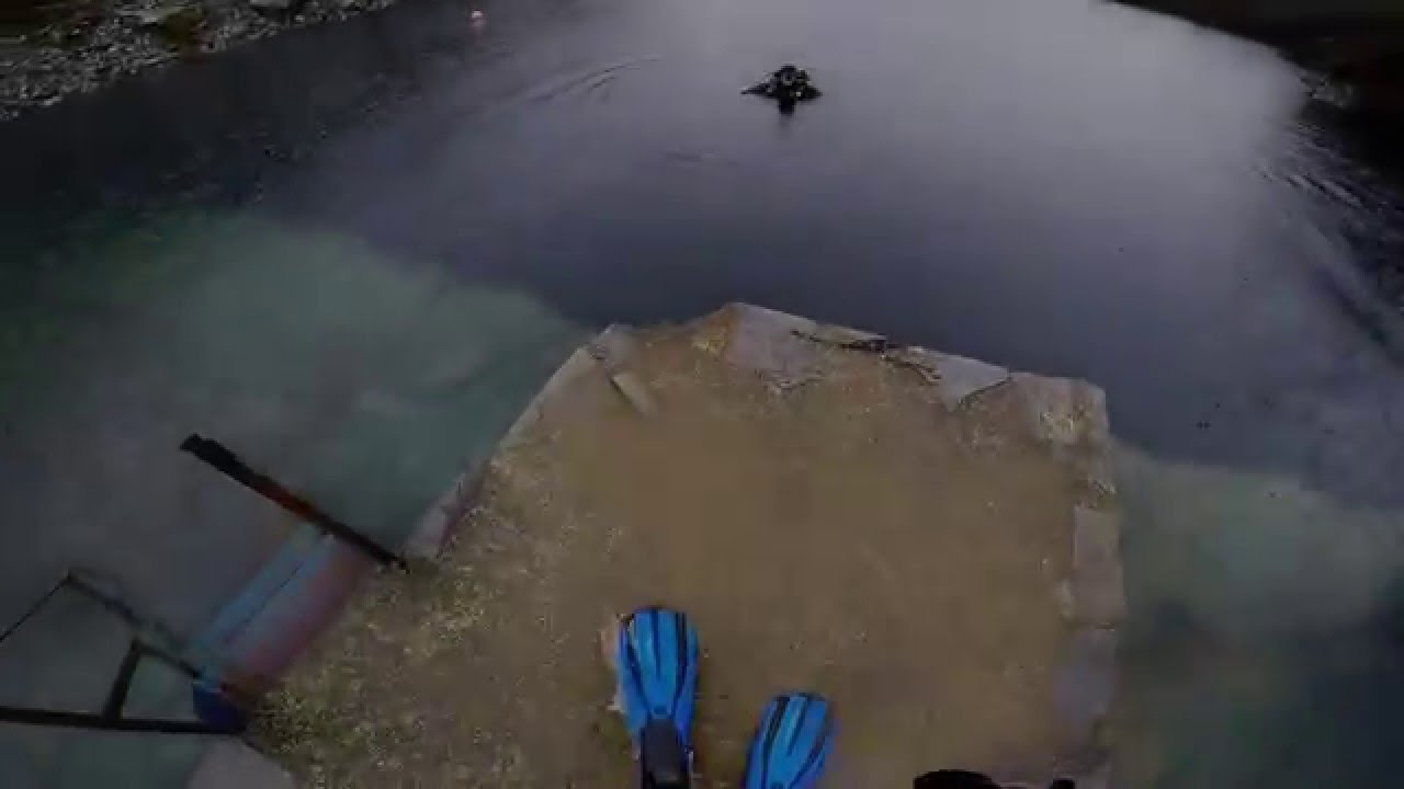 Portroe Quarry Diving Free Flow 13th February 2016 - YouTube