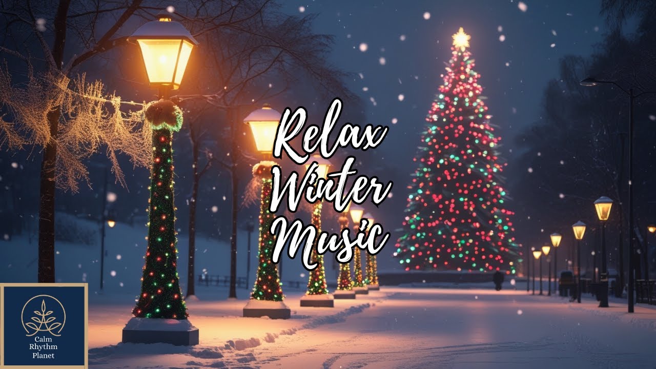 Relax Winter Night Ambient Instrumental Melody Sleep Time Music For ...