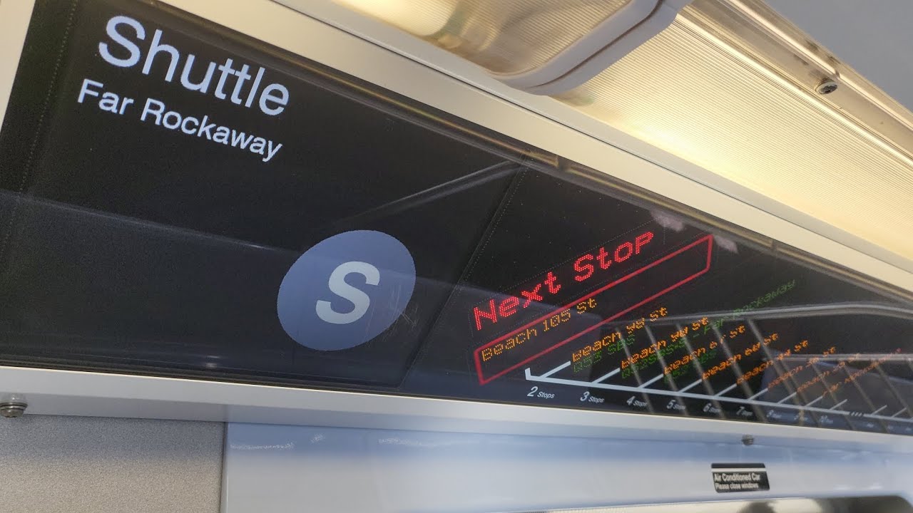IND Rockaway Line R179 S Shuttle Ride From Rockaway Park To Far ind-rockaway-line-r179-s-shuttle-ride-from-rockaway-park-to-far