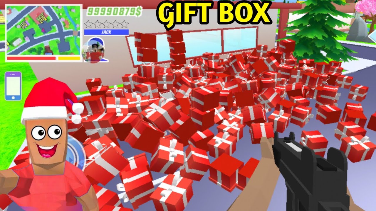 1,000,000,00 Gift Box Dude Theft Wars ( Mod Game Play ) EP-19 - YouTube