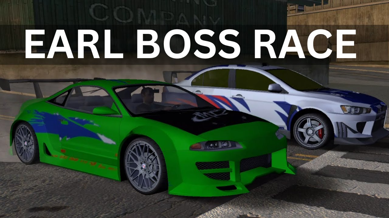 EARL BOSS RACE in NFS MW MODERN EDITION - YouTube