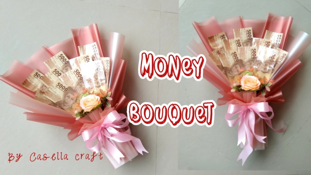 CARA MEMBUAT BUKET UANG 5000-an || DIY BUKET UANG || TUTORIAL MONEY ...
