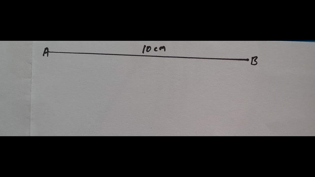 Draw a 10cm line with scale|| Geometry Puzzles|| Mathematics Made Easy ...