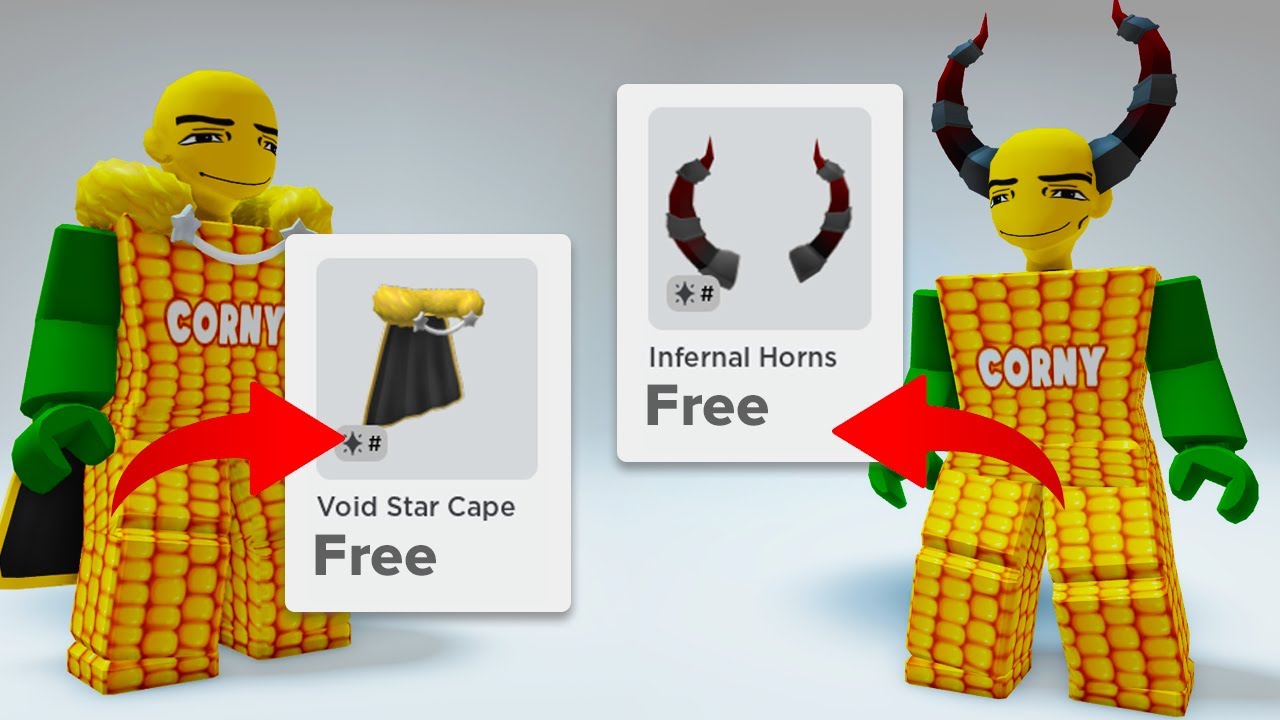 *NEW* GET THESE FREE LIMITED ITEMS NOW IN ROBLOX 😱🌽 - YouTube