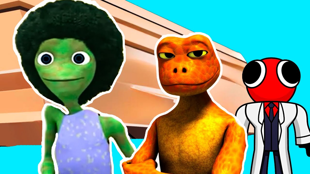 Alien Dance & Rainbow Friend - Coffin Dance Song (COVER) - YouTube