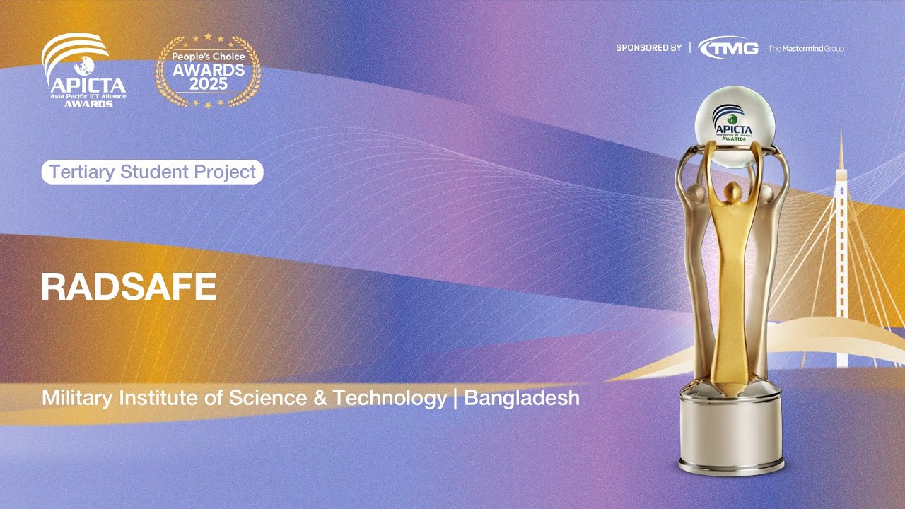 RADSAFE | Bangladesh | APICTA Awards 2025 - YouTube