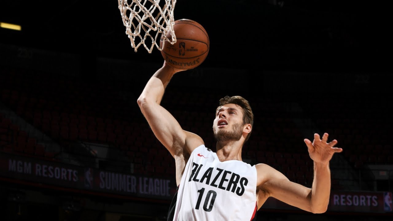 Jake Layman drops 20 for Trail Blazers at NBA Summer League - YouTube